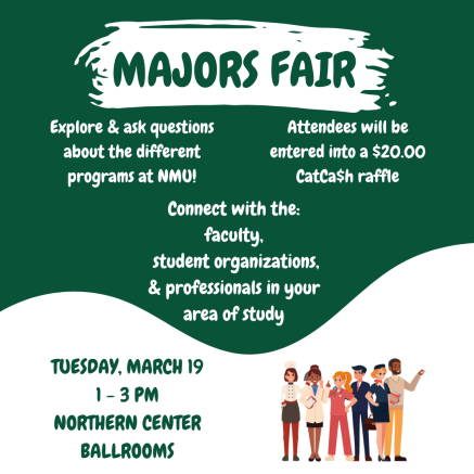 NMU Majors Fair | NMU Events and Announcements